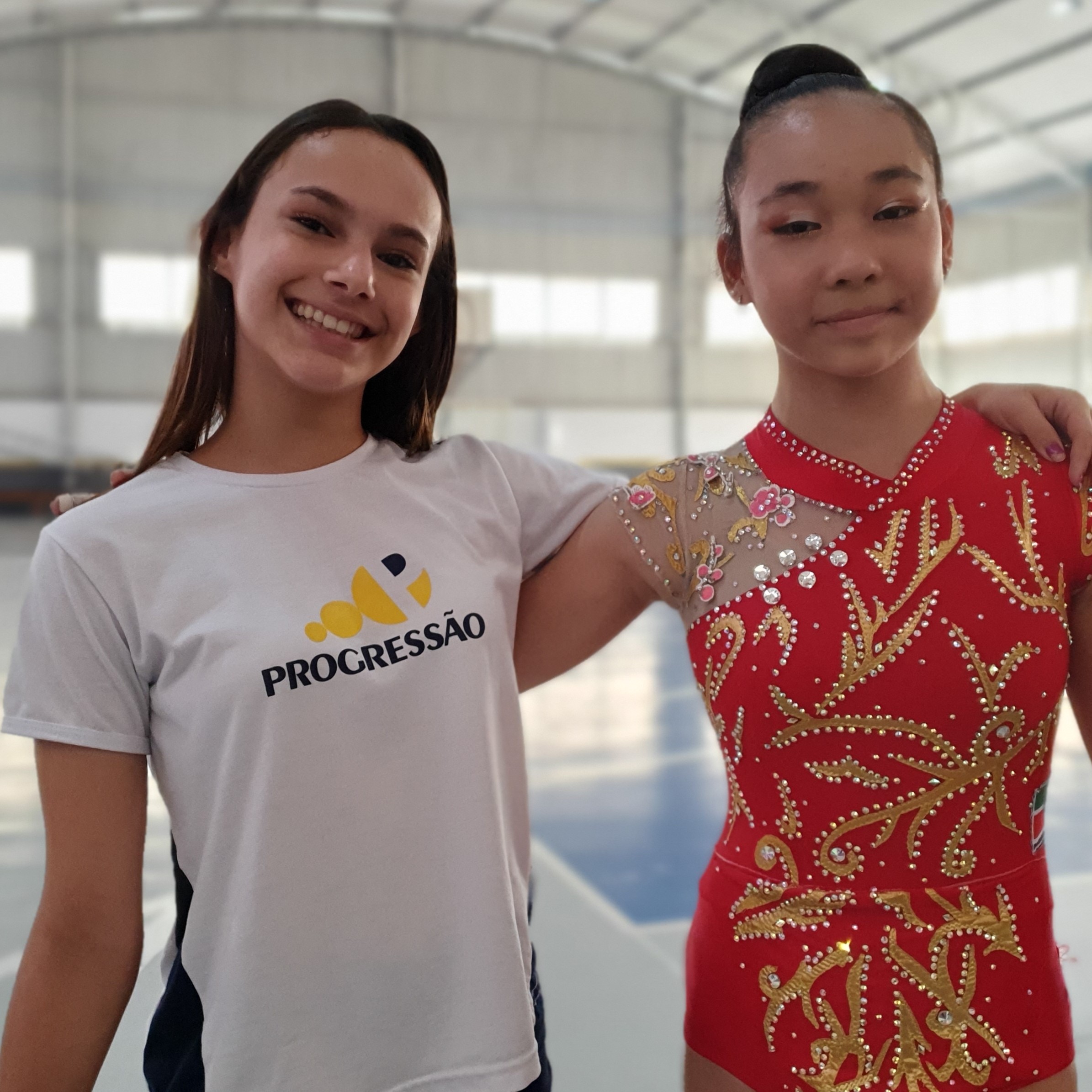 No Dia do Esportista, ginasta Melissa Takeda inspira alunos no Colégio Progressão - Colégio ...